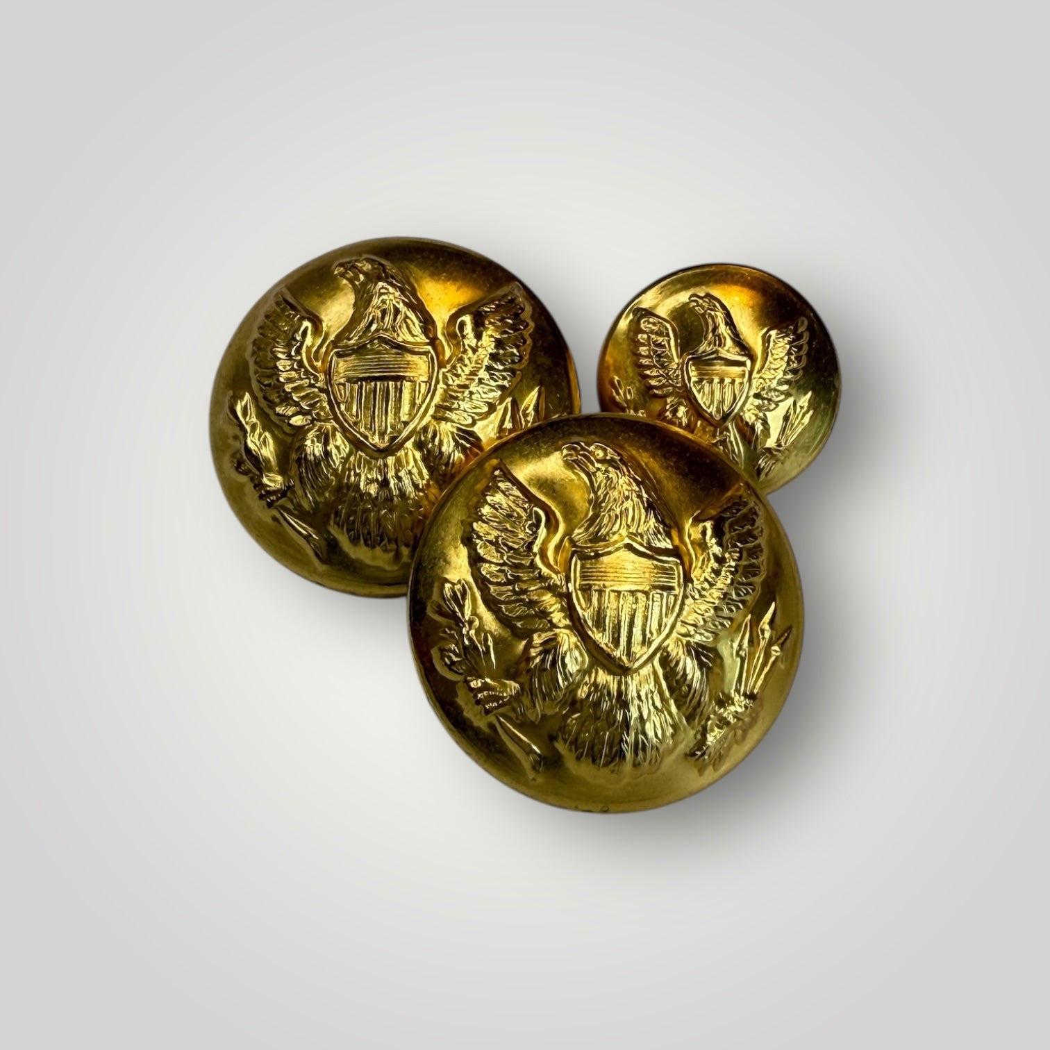 The Civil War Union Eagle Set – Waterbury Button Collection